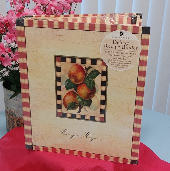 New Seasons | Kitchen | Vintage New Seasons Deluxe Recipe Binder ...